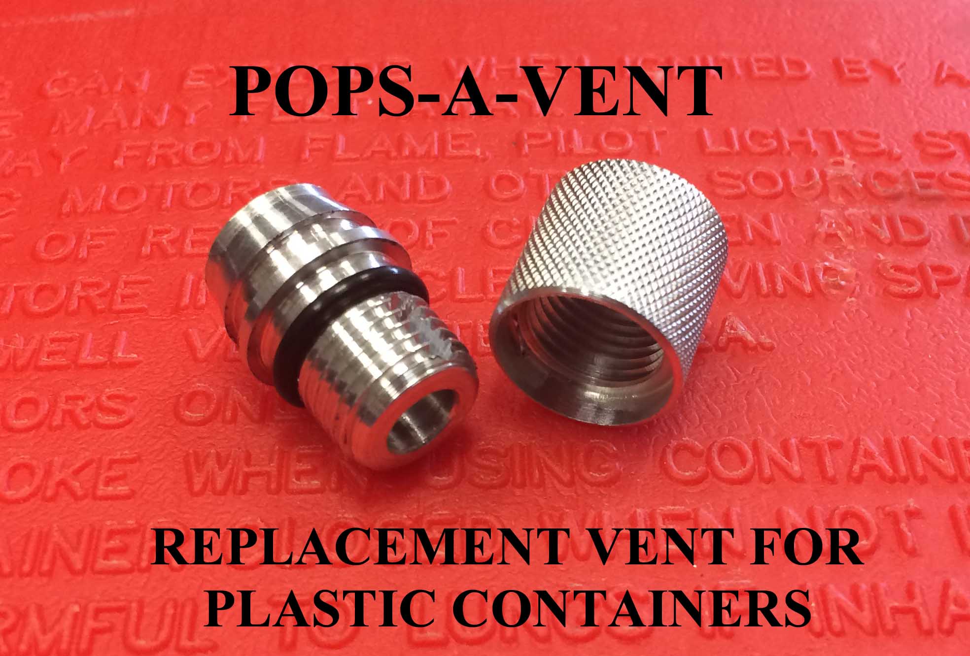 Introducing “Pops-A-Vent” Replacement Gas Fuel Can Vent Cap – Gold Plug