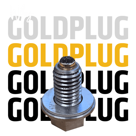 GoldPlug® Magnetic Drain Plugs – 12,000+ Gauss Engine Protection – Gold ...